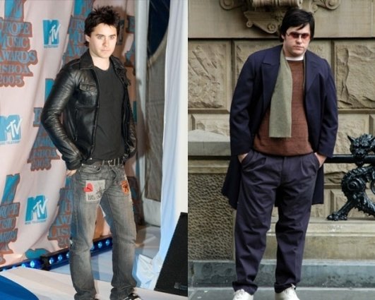 jared leto transformation